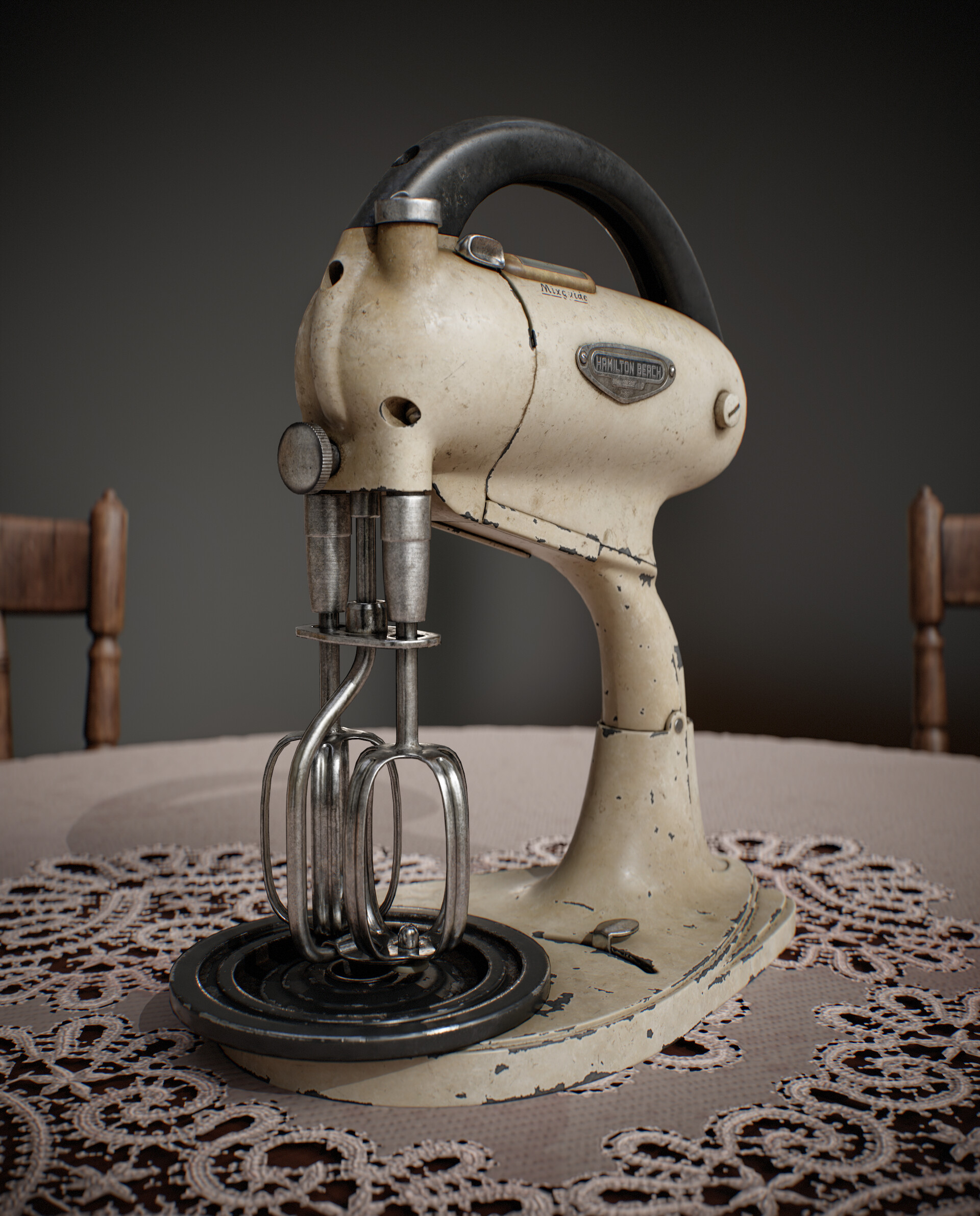 ArtStation - Vintage mixer