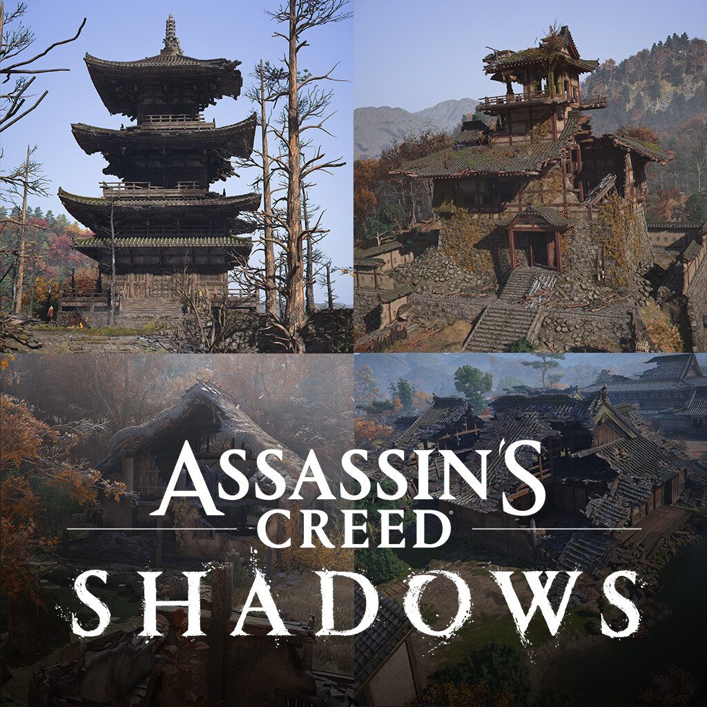 ArtStation - Assassin's Creed Shadows - Destroyed Architectures