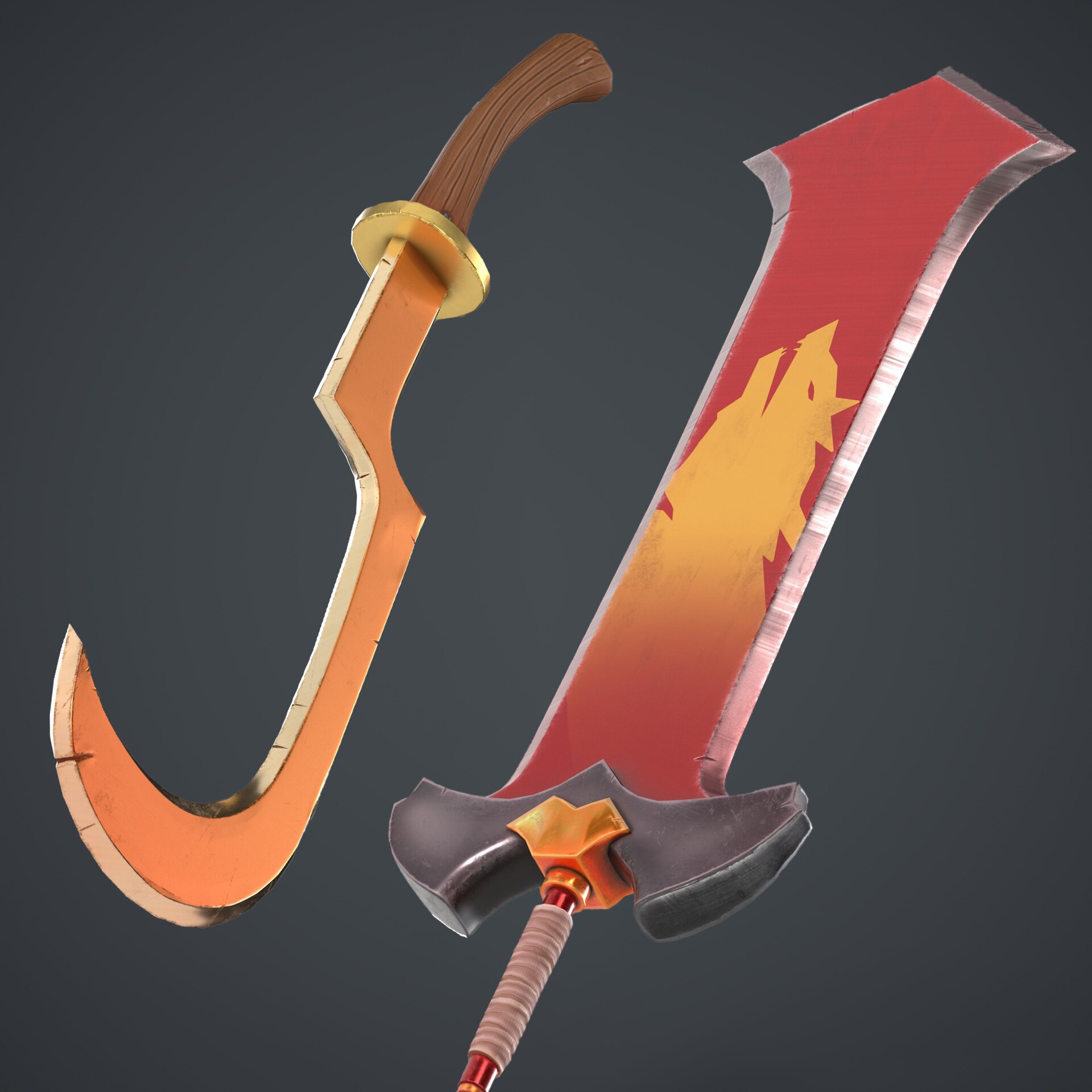 Alejandro Calderon - Backup Battles - Environment Assets and Weapons