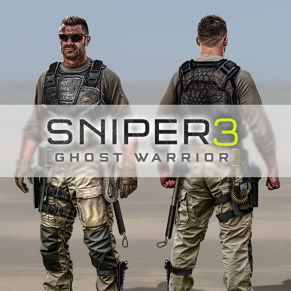 ArtStation - Sniper Ghost Warrior - concept art