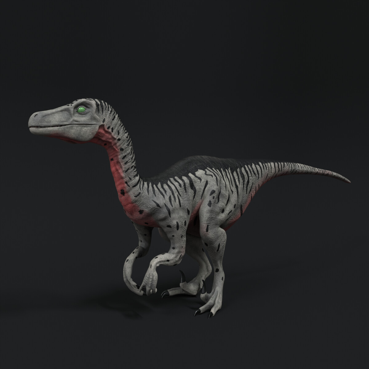 ArtStation - Raptor Game-ready 3D Animations