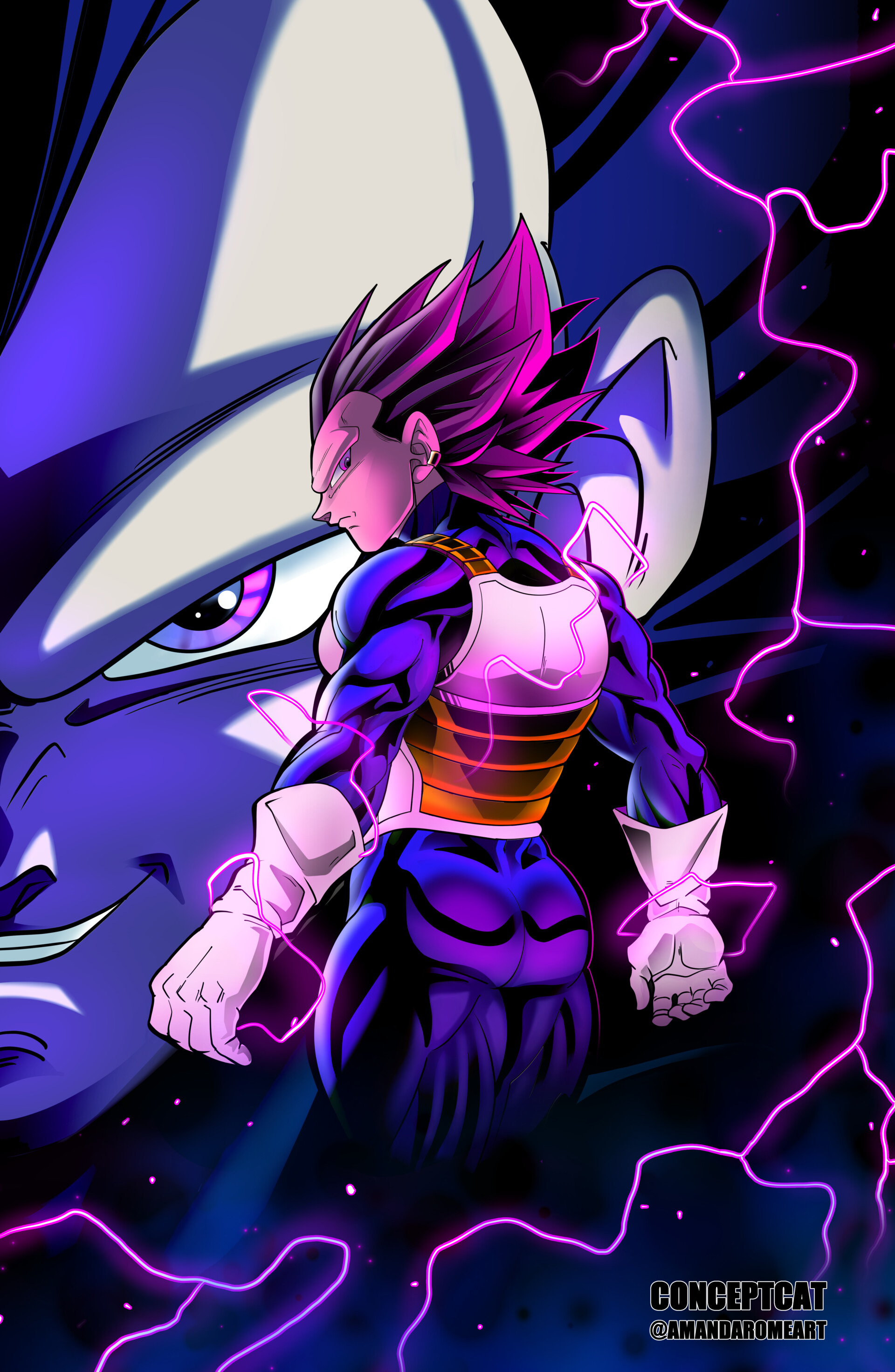 ArtStation - Ultra Ego Vegeta