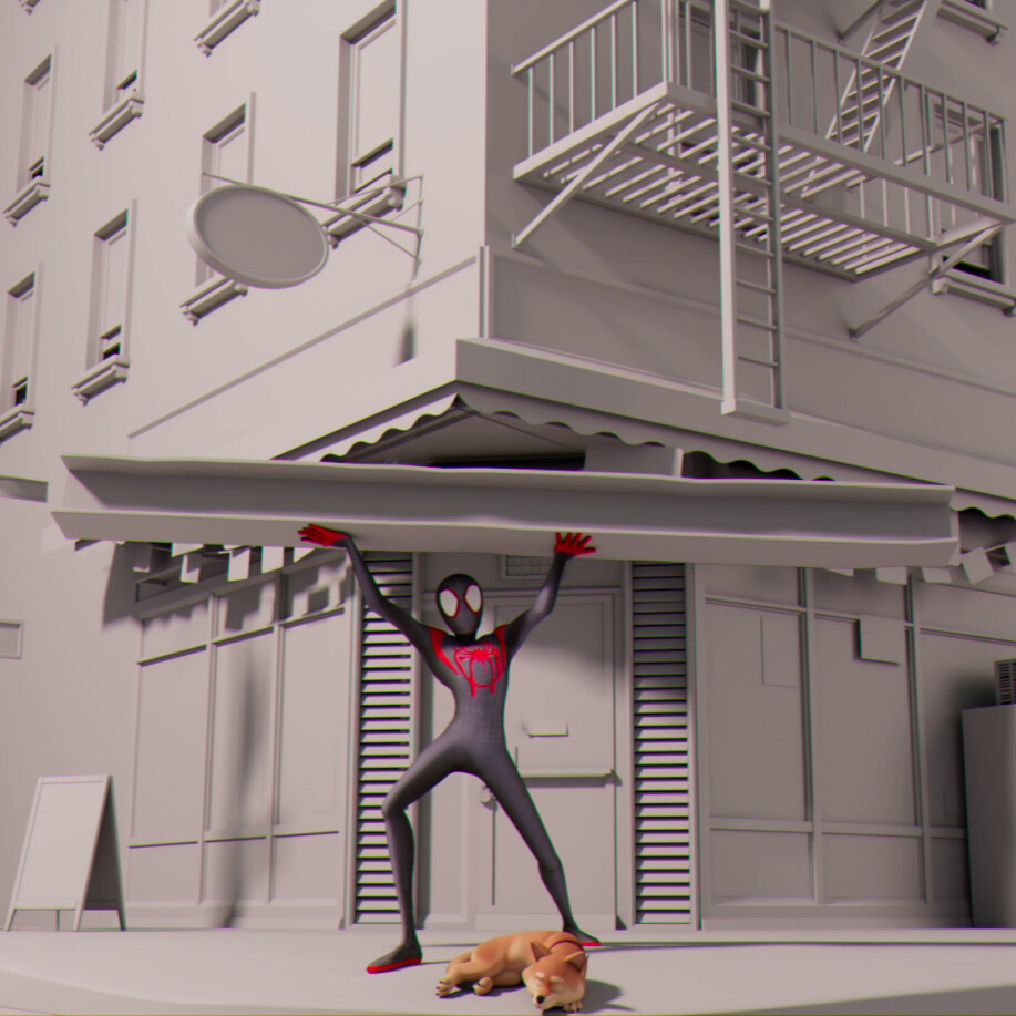 ArtStation - SPIDER-MAN - Animation project