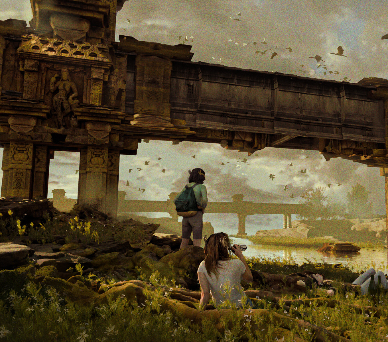 ArtStation - compositional studies/sketches