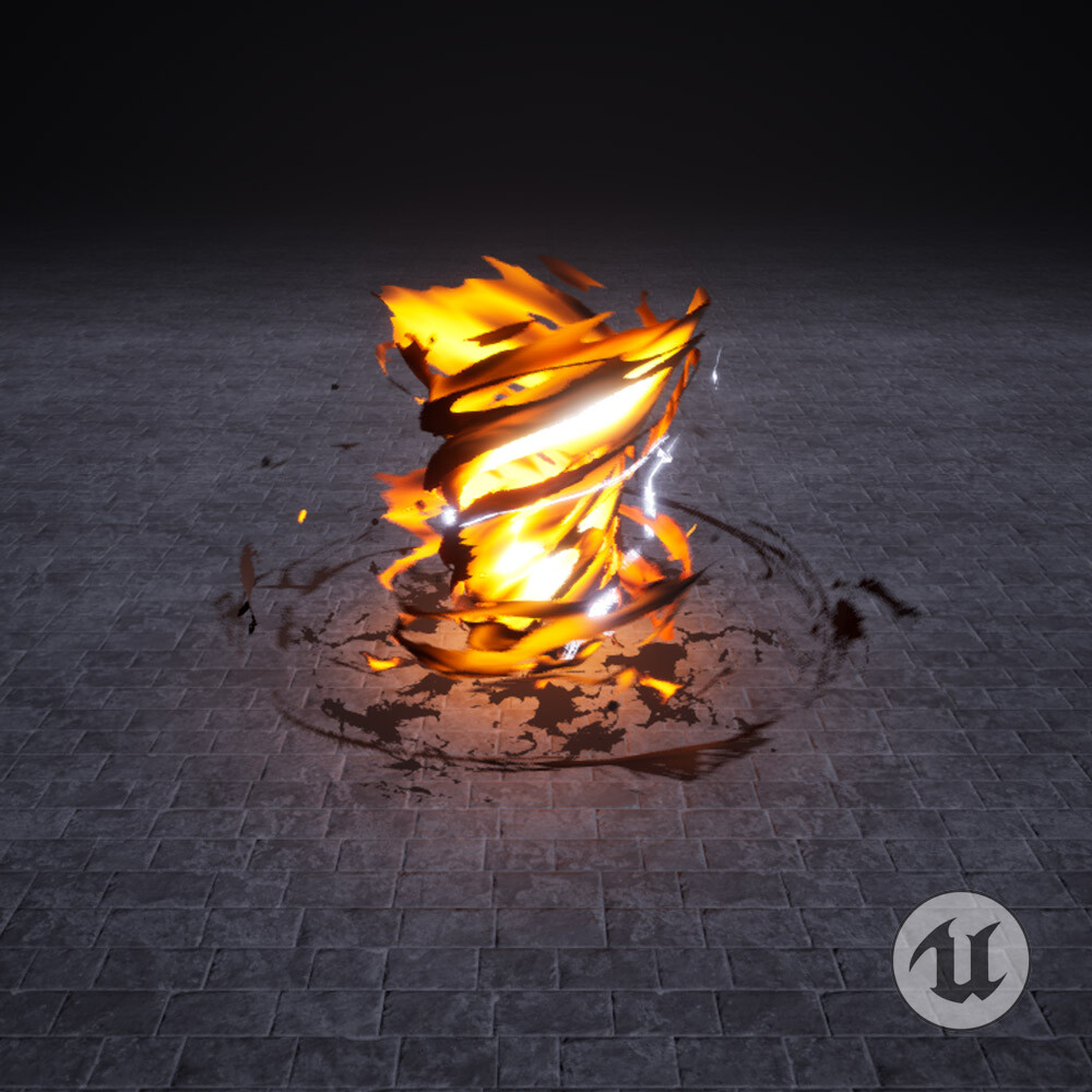 ArtStation - Stylized VFX Tornado - Unreal Engine 5
