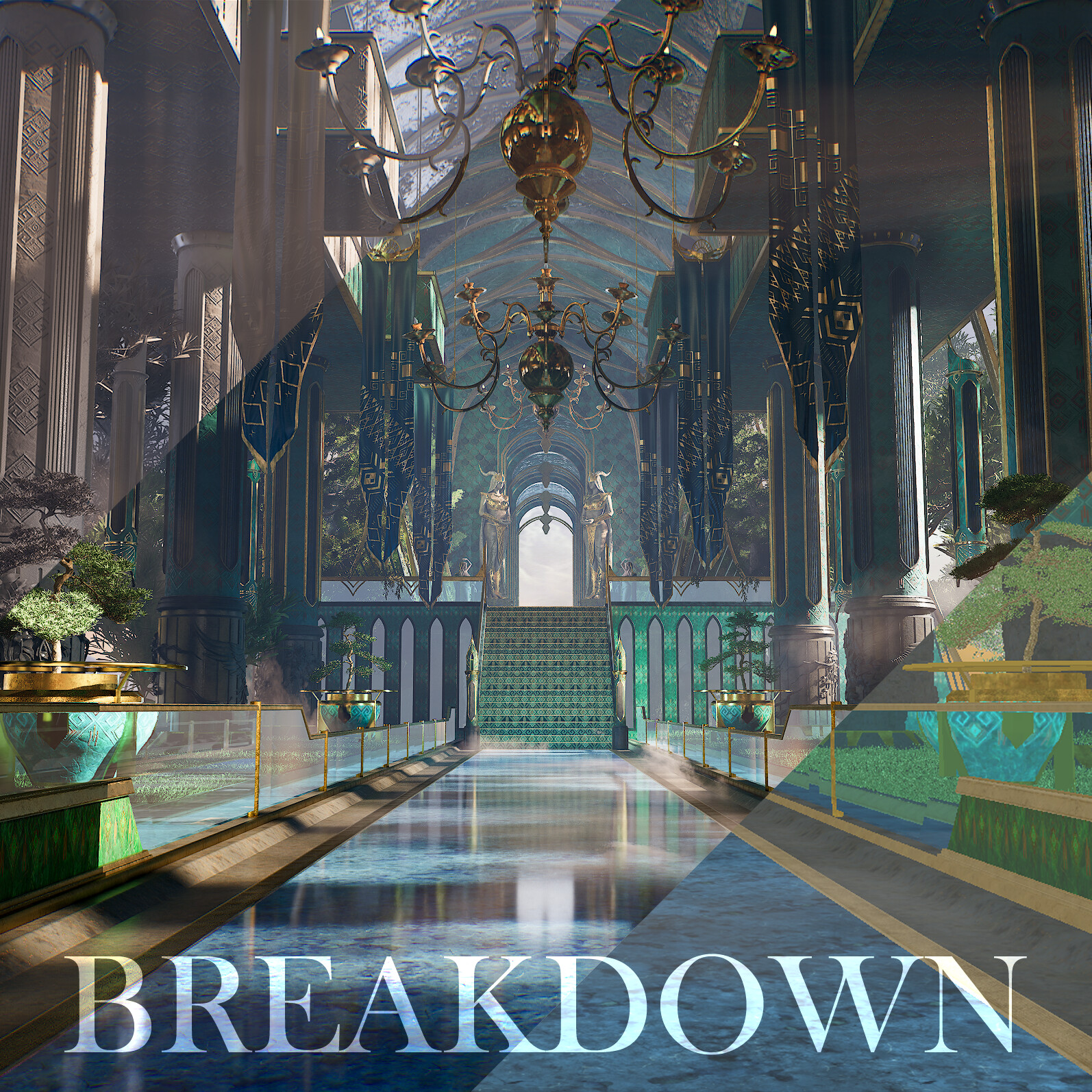 ArtStation - Sunny Day | BREAKDOWN