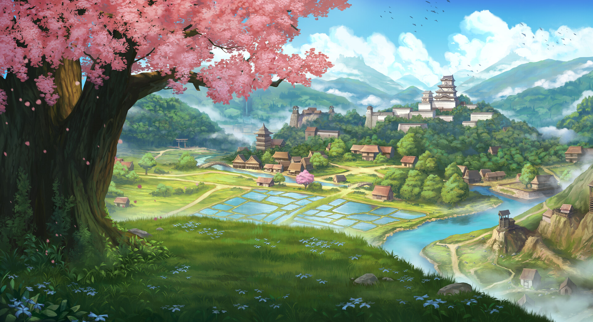 ArtStation - Lofi Girl x Assassin's Creed Shadows