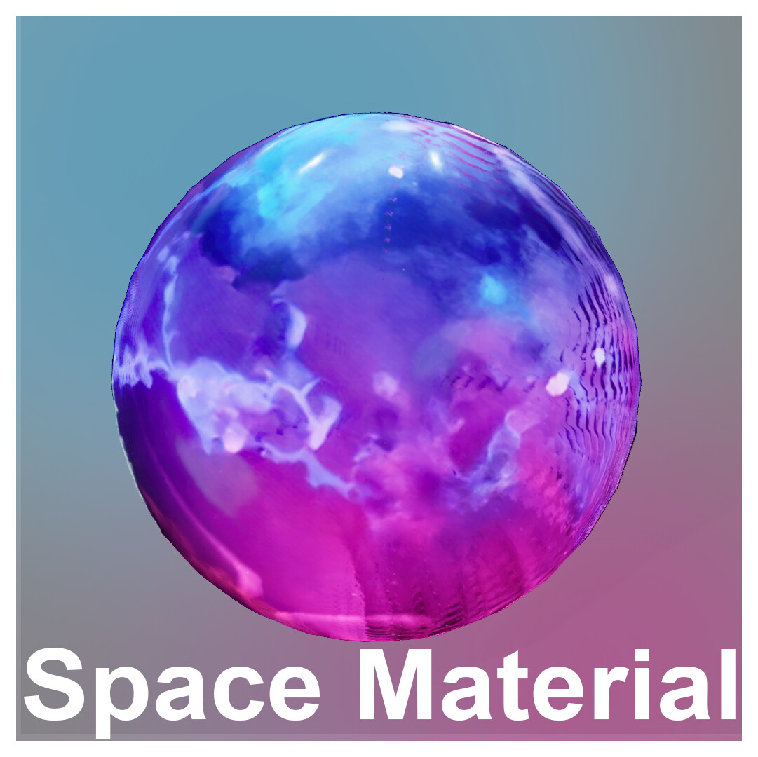 ArtStation - Space Material in UE5