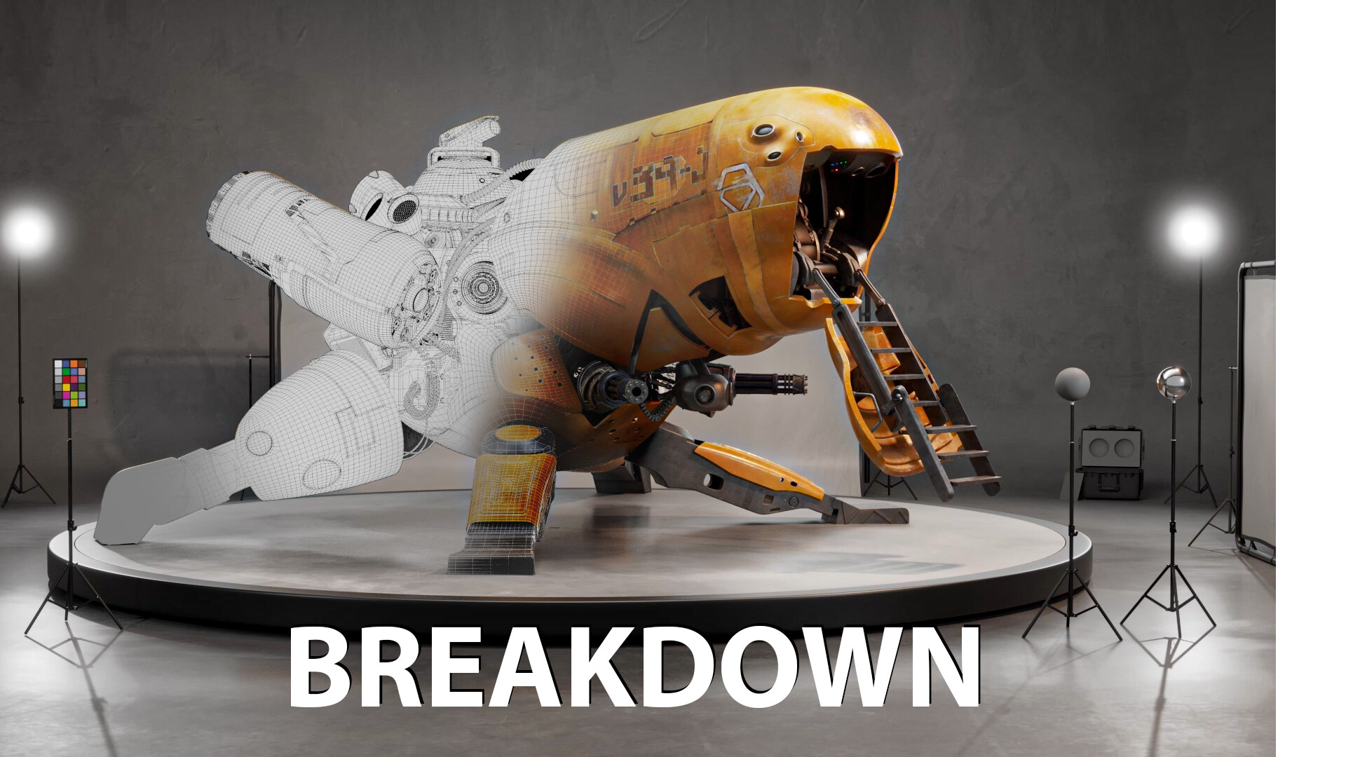 ArtStation - v39-J Asset Breakdown