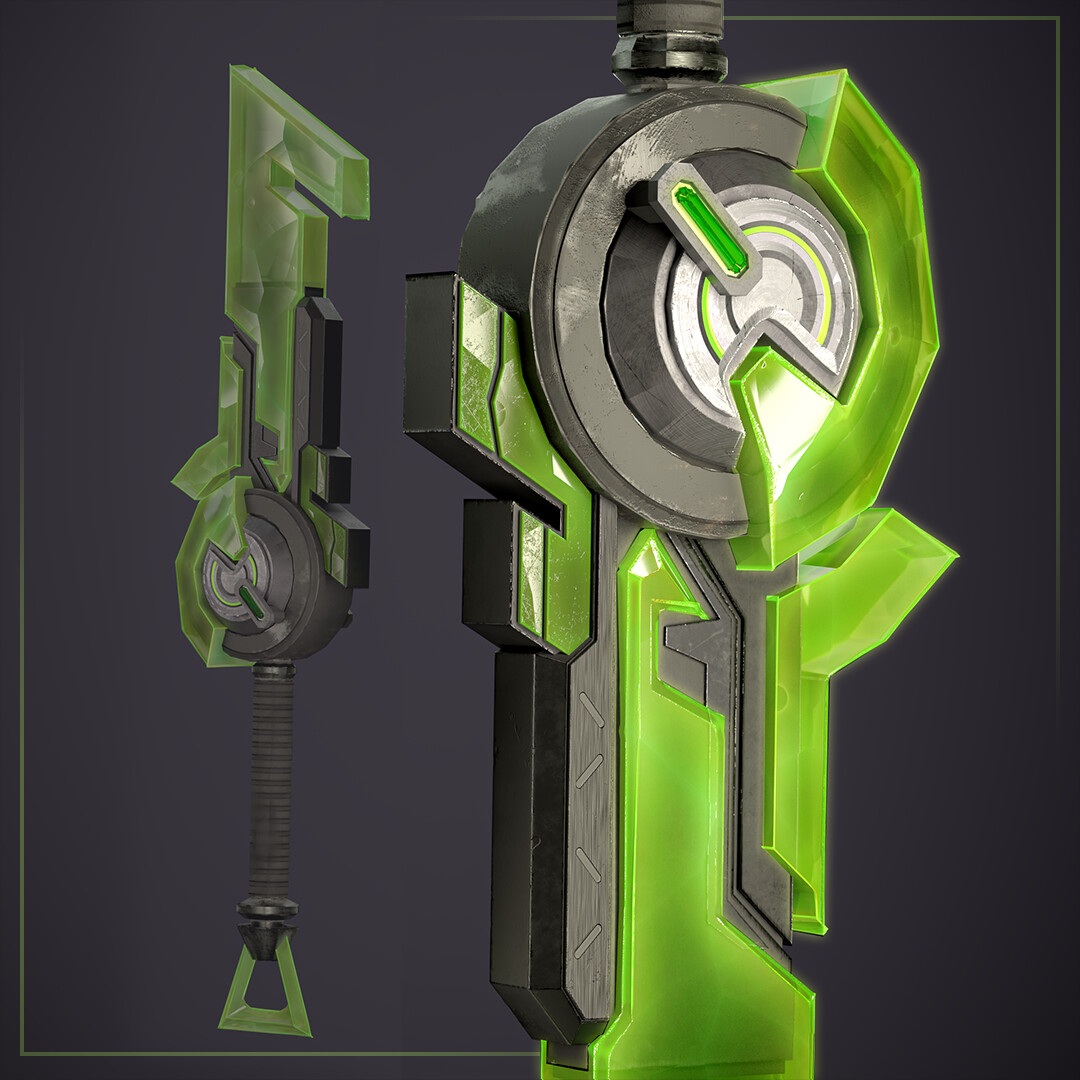 ArtStation - PROJECT: Ekko Sword