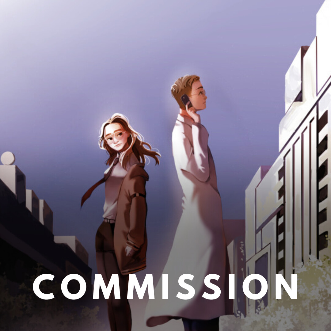 ArtStation - Steins gate reference commission