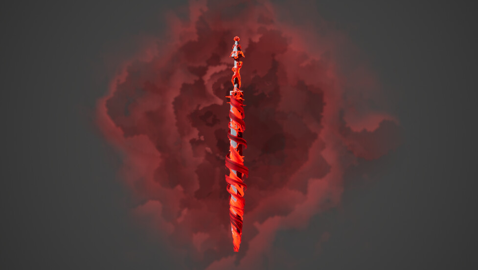 ArtStation - Charging Energy Sword - UE5 VFX + Breakdown