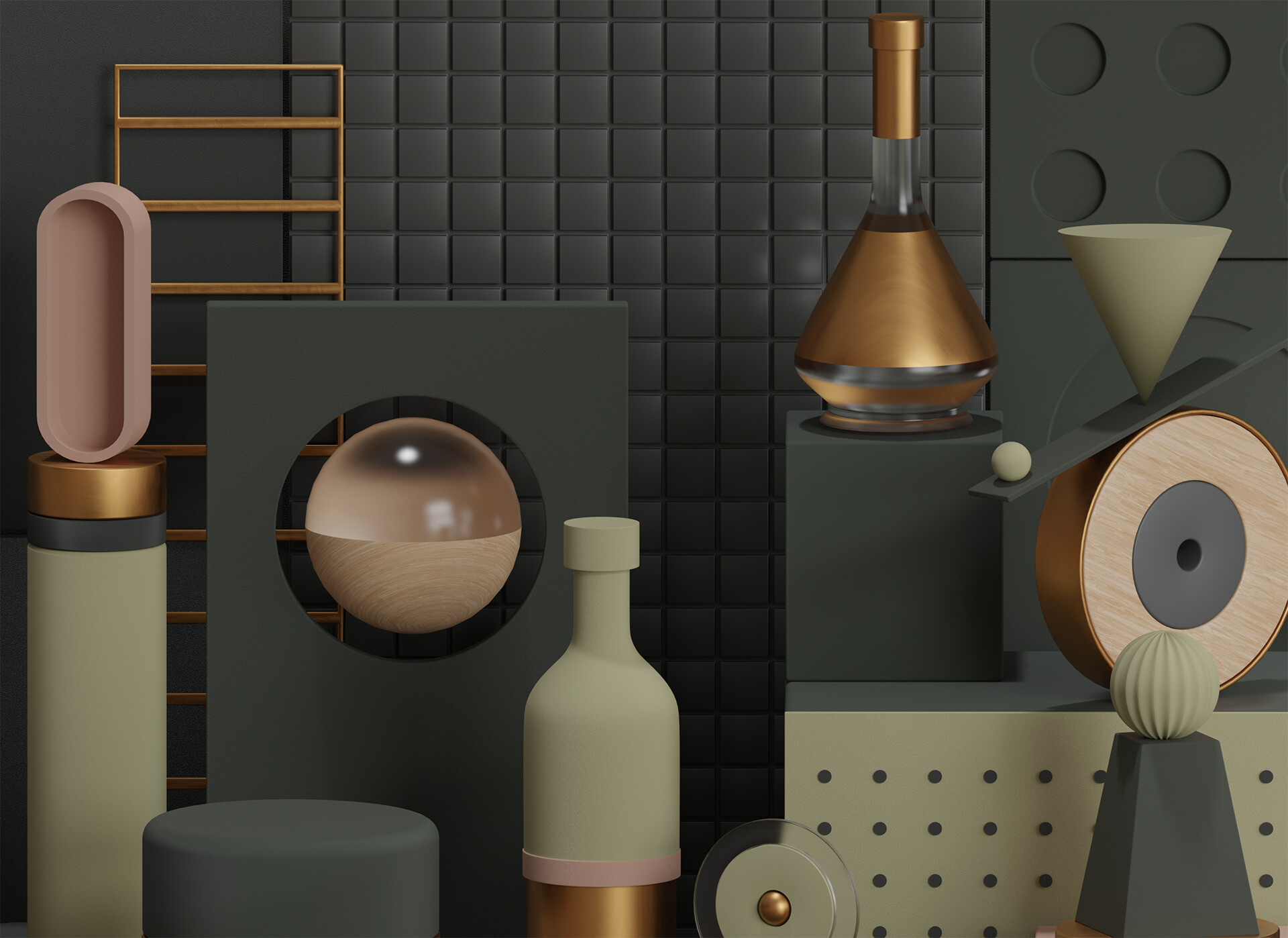 ArtStation - Geometric Composition