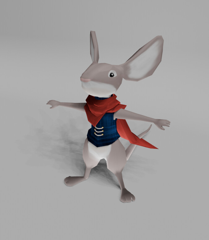 ArtStation - "Mousey" Character for Windmills Studio