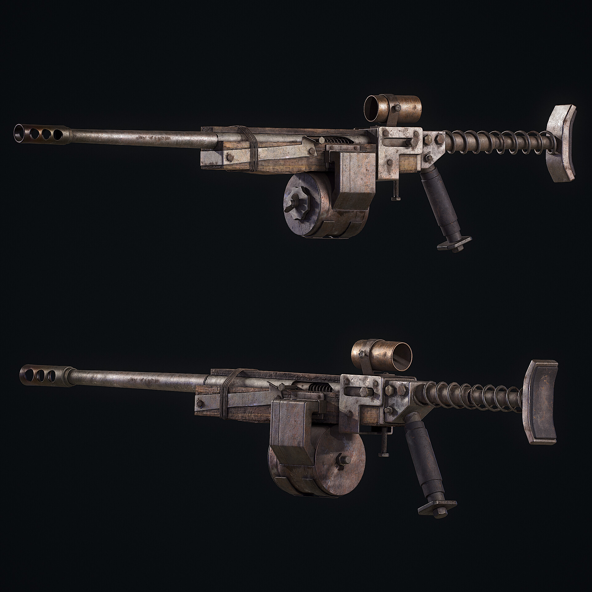 ArtStation - Fallout Pipe Weapon