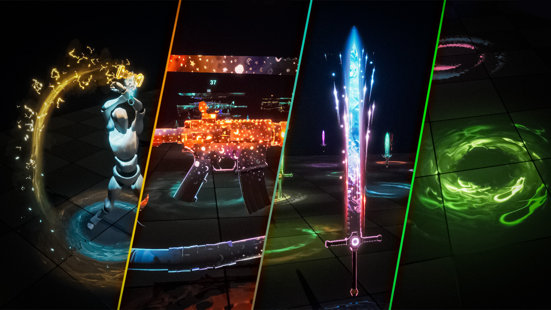 ArtStation - Ultimate Combat VFX Bundle – Stylized Effects for Melee ...