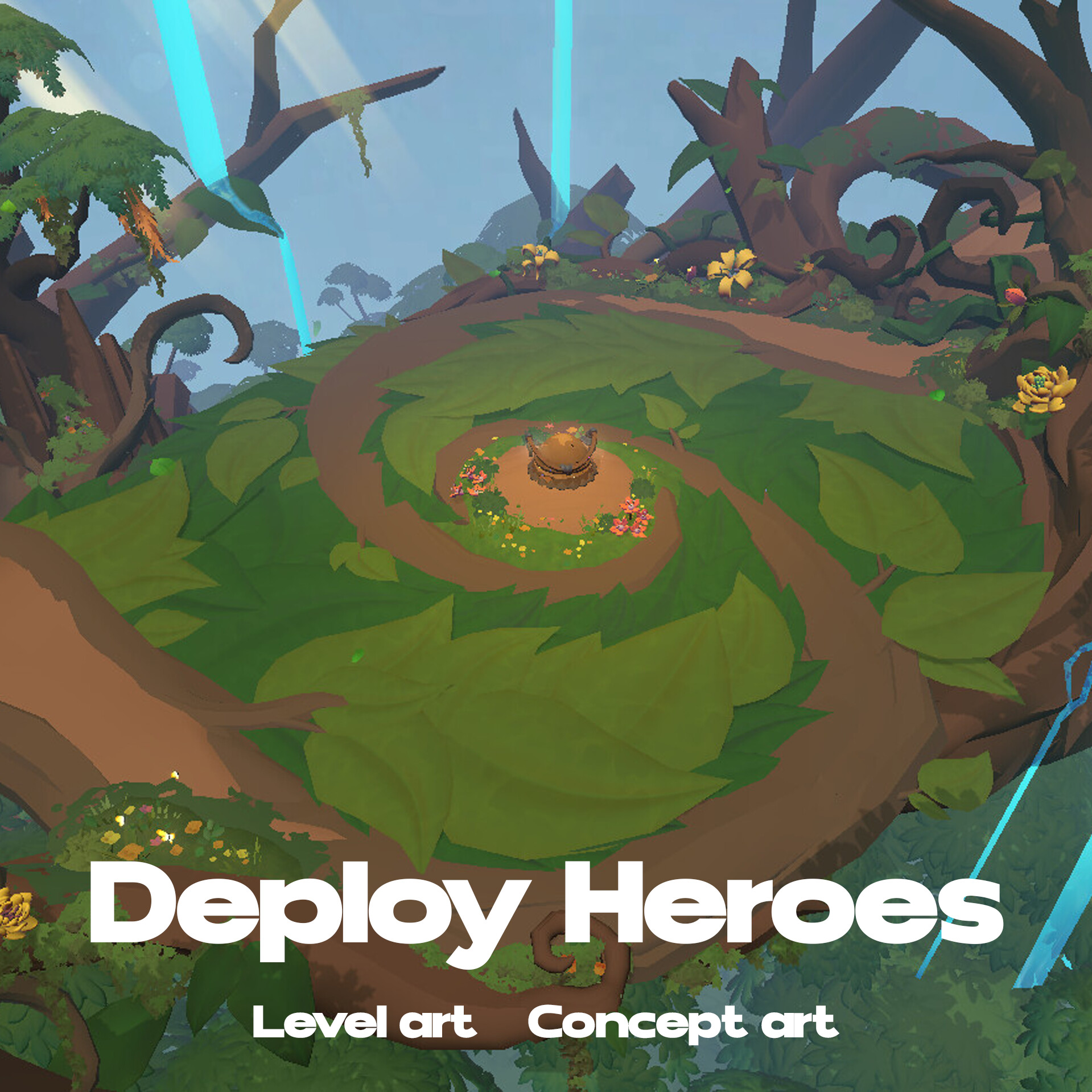 ArtStation - Deploy Heroes - Forest tower
