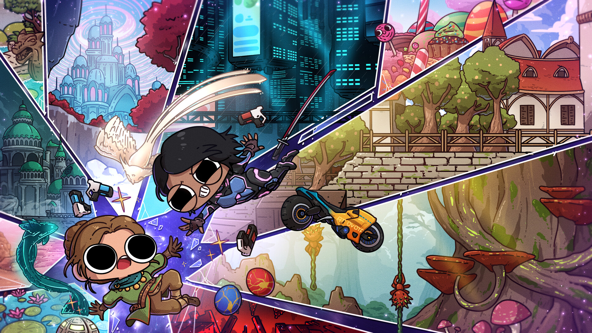 ArtStation - Split Fiction Illustration