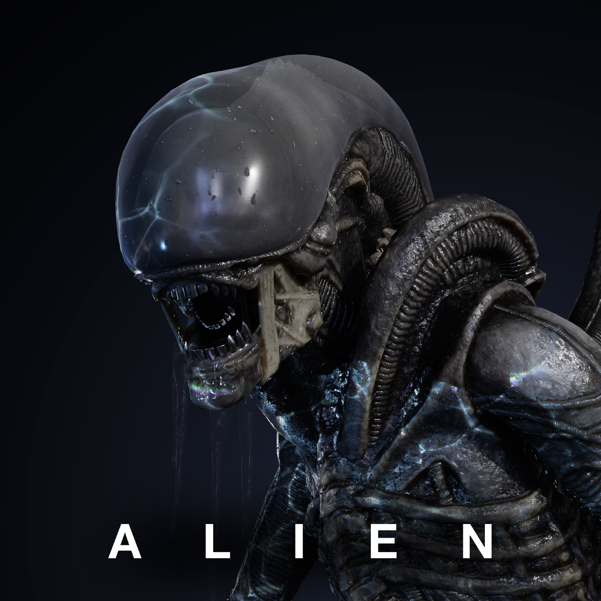 ArtStation - Xenomorph- WIP