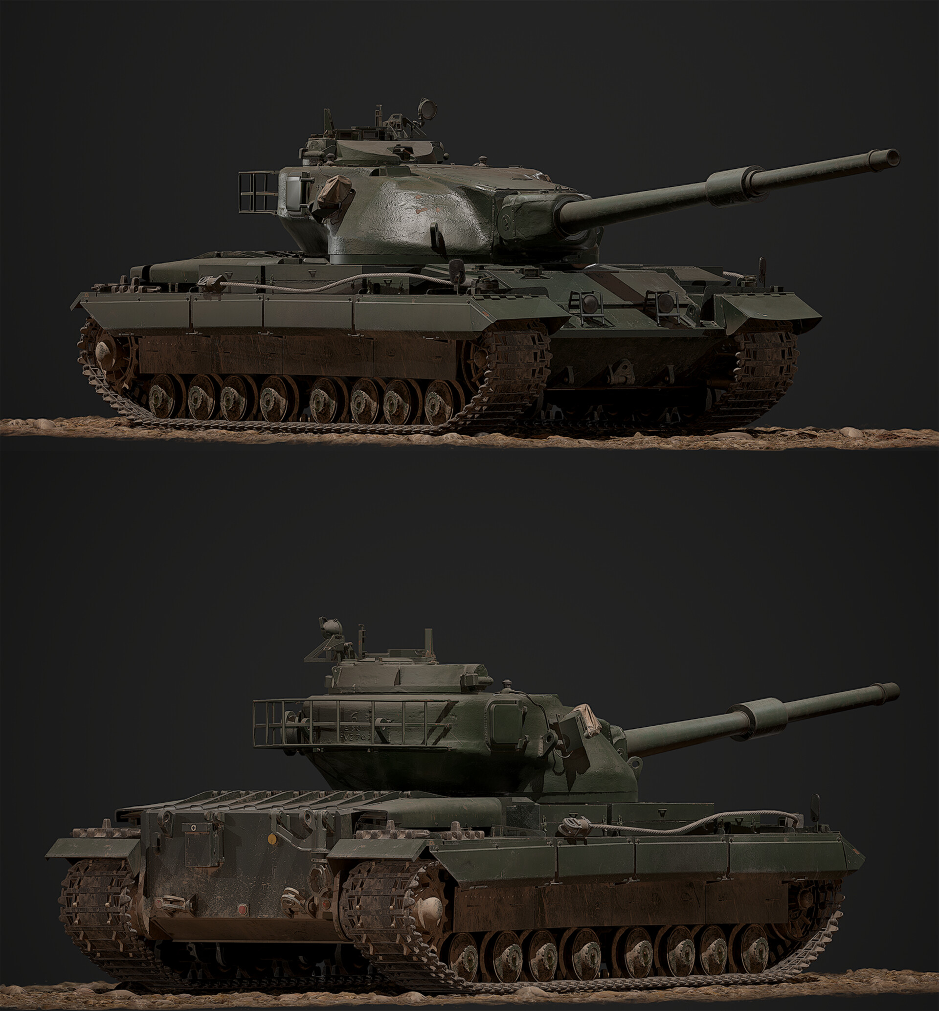 ArtStation - Atomfall FV 214 Conqueror