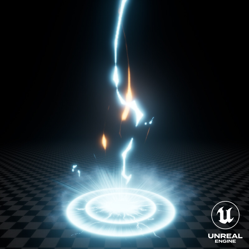 ArtStation - Lightning Attack 01 UE Ver.