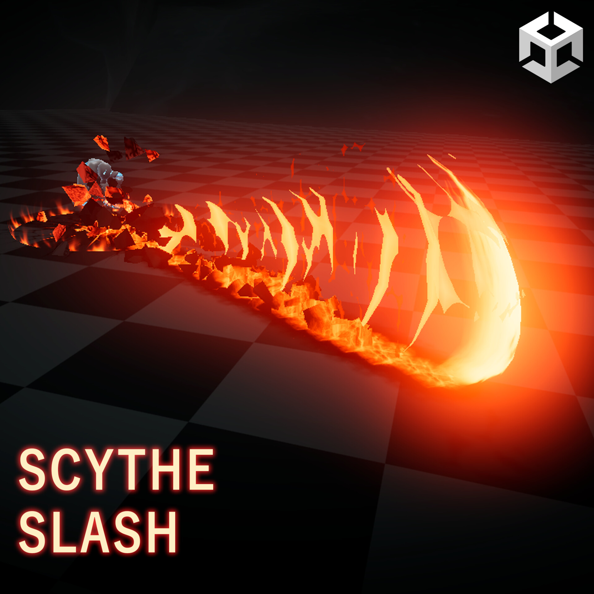 ArtStation - VFX Fire Scythe Slash