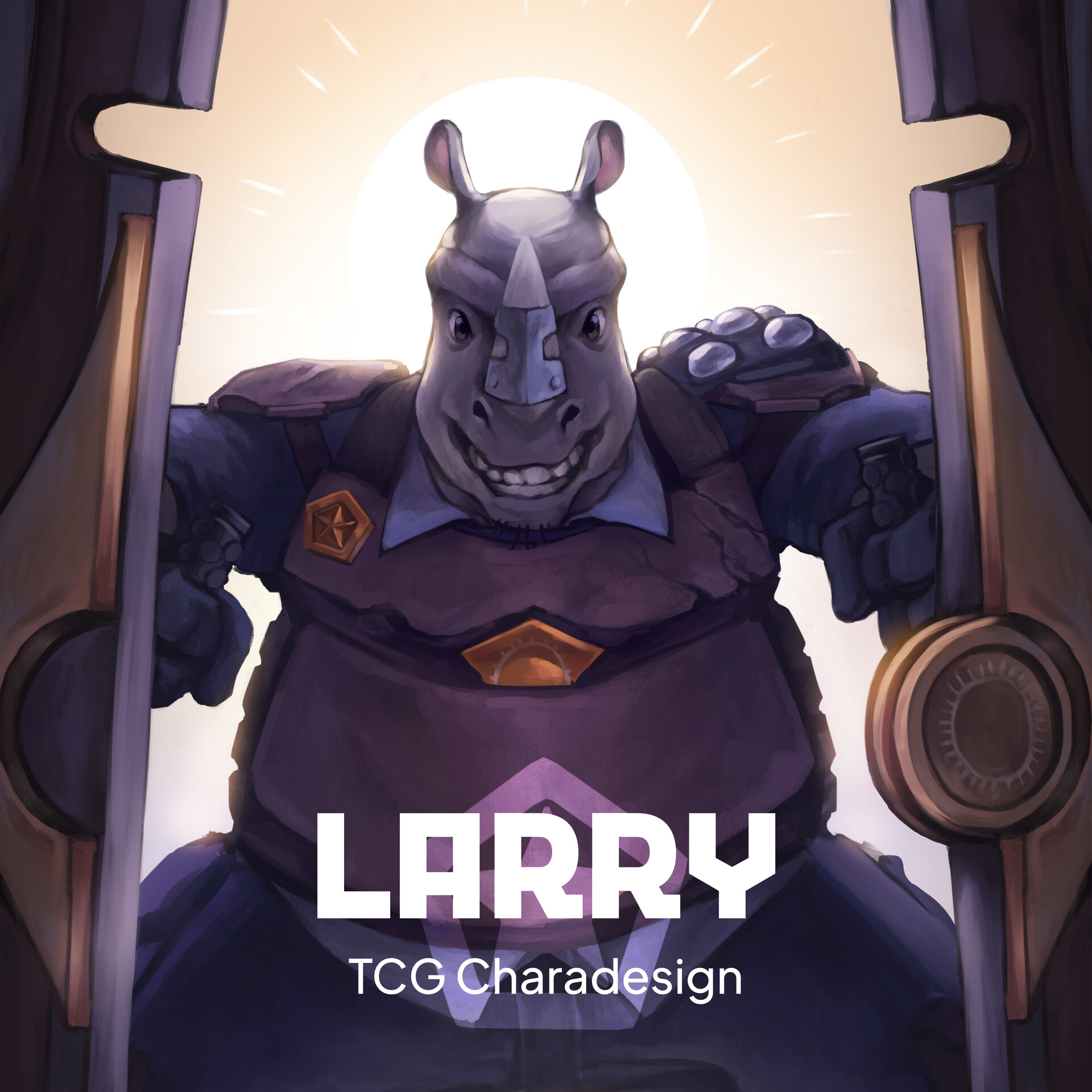 ArtStation - Larry - TCG Character concept