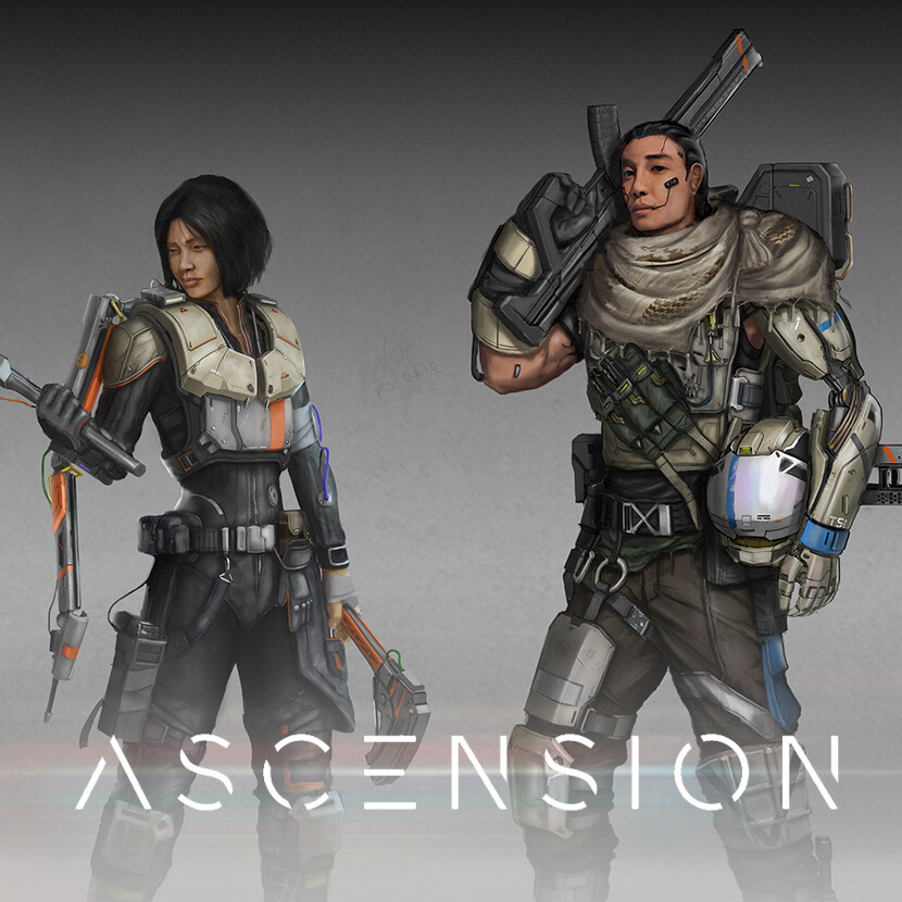 ArtStation - Personal IP - Ascension Characters