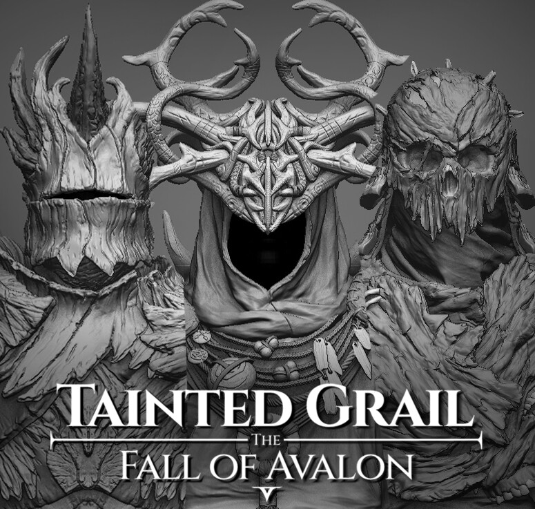 ArtStation - Armor Sets - Tainted Grail: The Fall of Avalon
