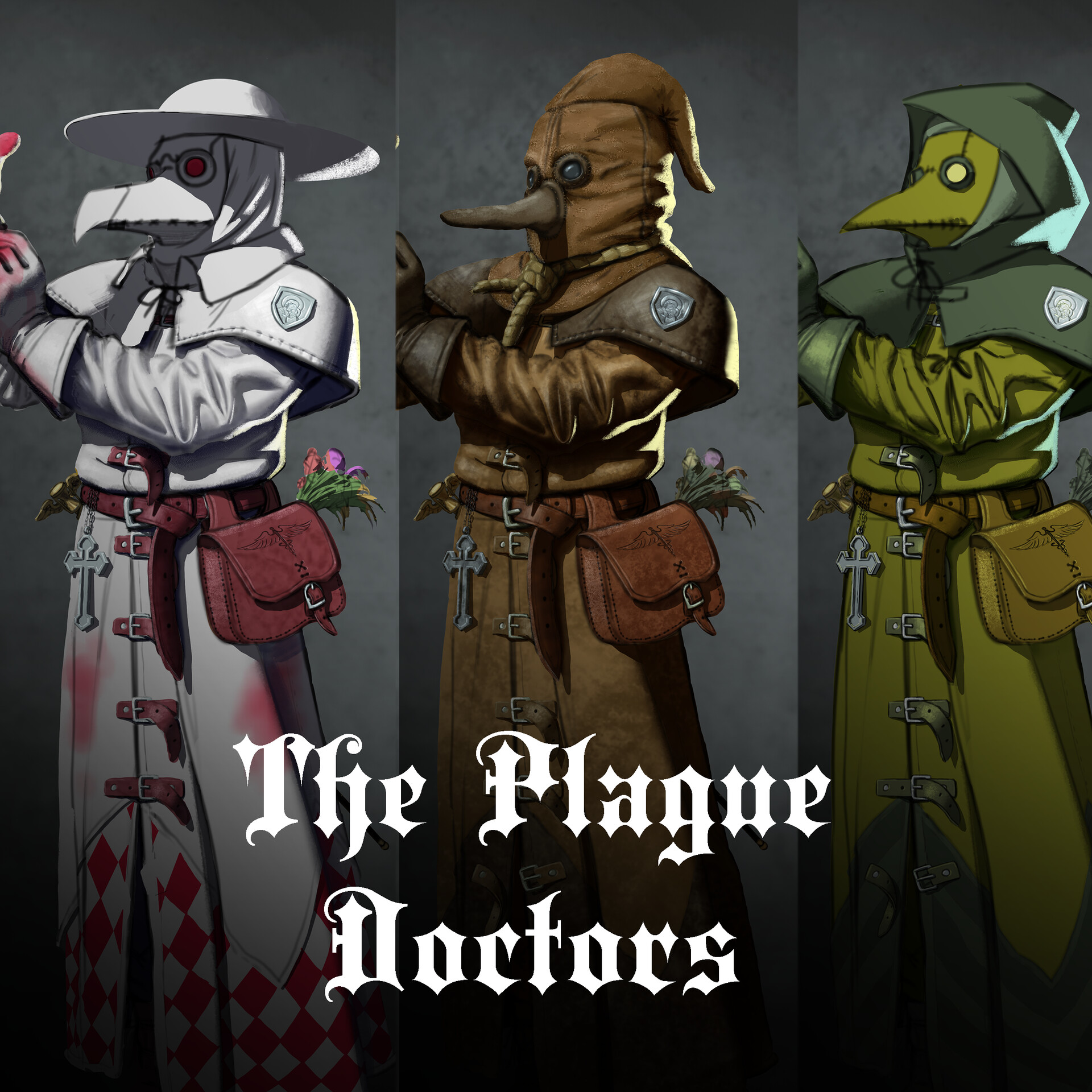 ArtStation - Plague Doctor Costume Designs