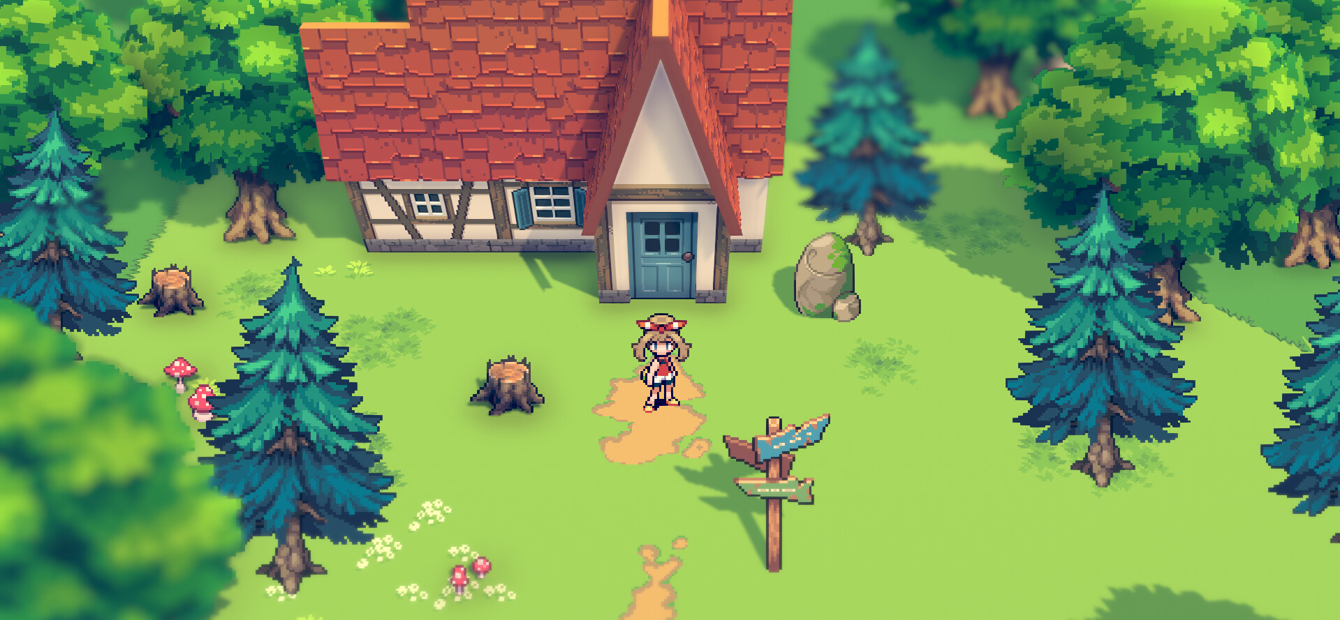 ArtStation - HD2d rpg concept