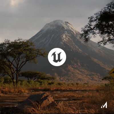 ArtStation - Before The Storm - Volcano Unreal Engine