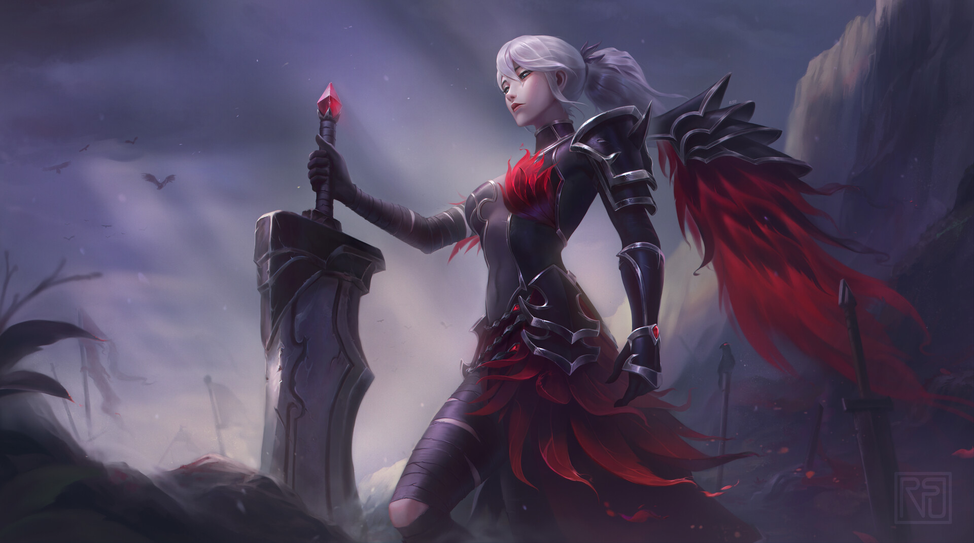 ArtStation - Abyssal Wings - fanart Toram Online game