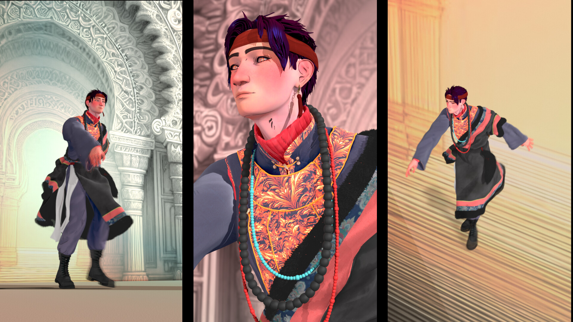 ArtStation - Tibetan new years