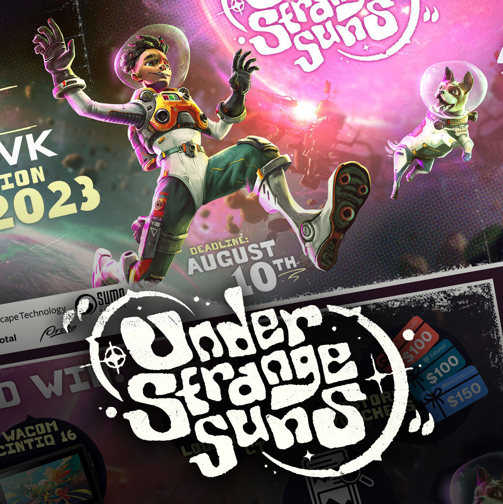 Dan Gilmore - Under Strange Suns Art Competition Marketing