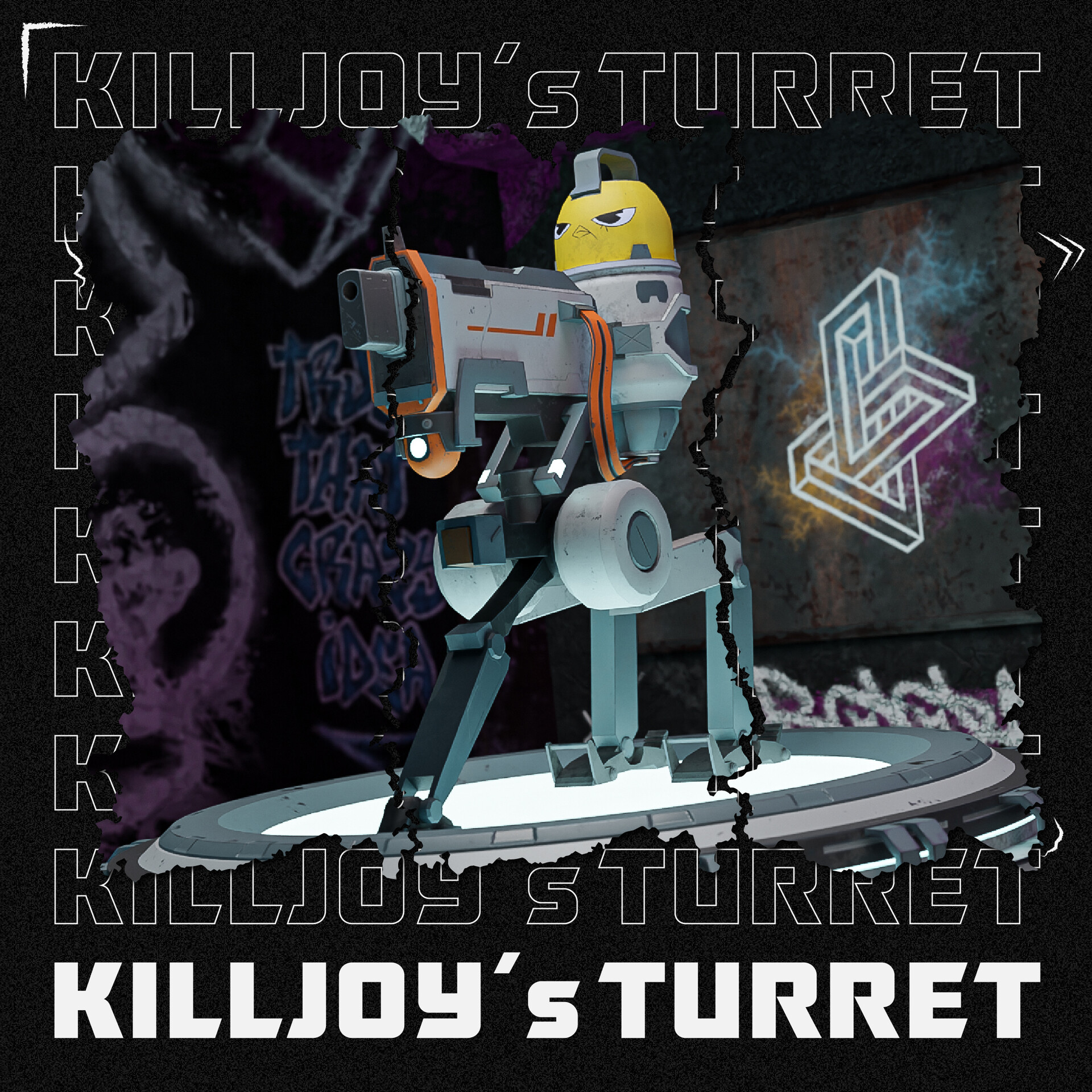 ArtStation - Killjoy's Turret