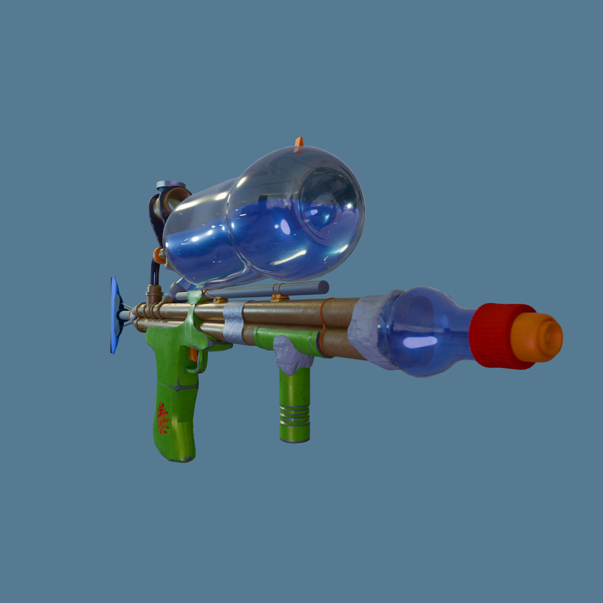 ArtStation - My dream water gun