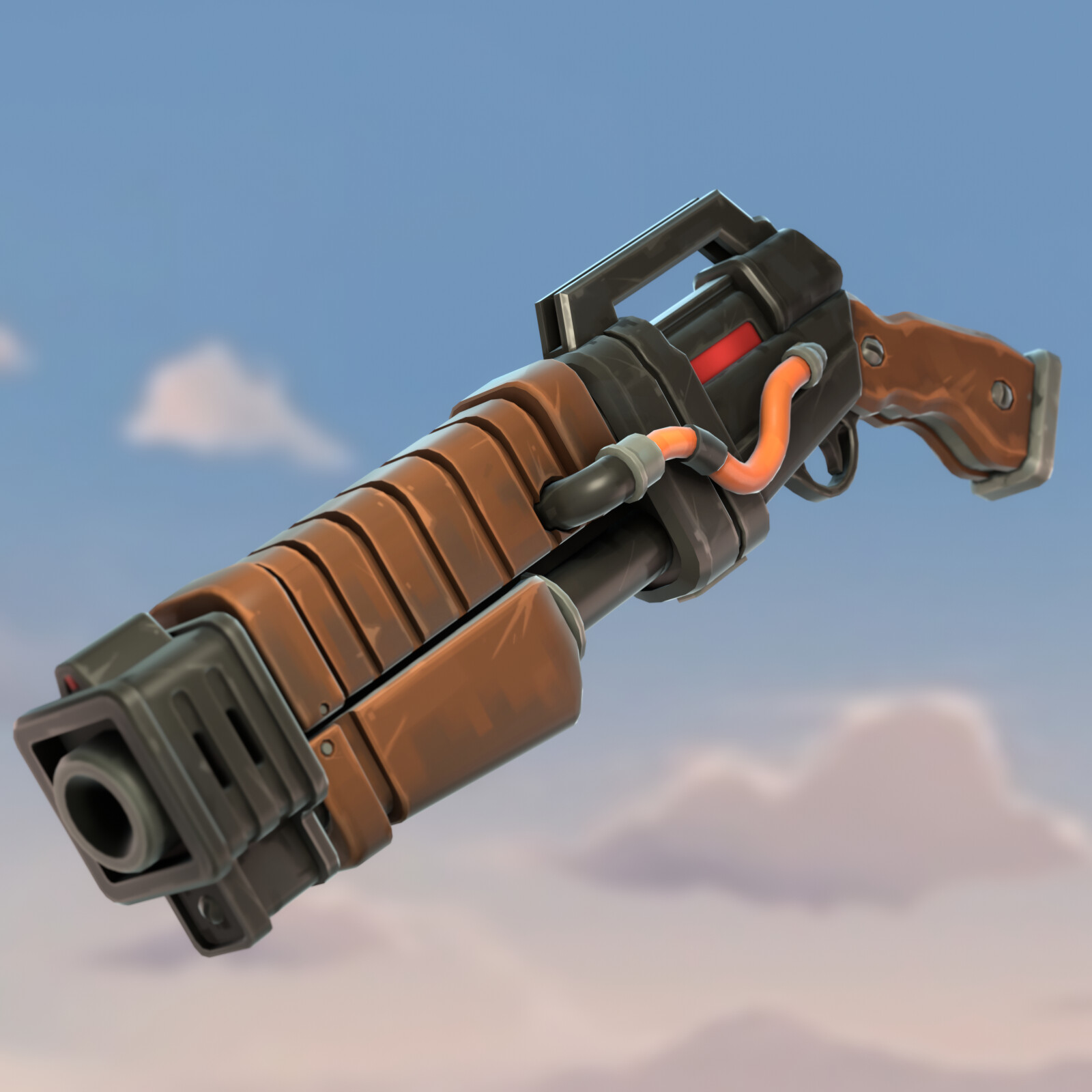 ArtStation - TF2 styled Shotgun