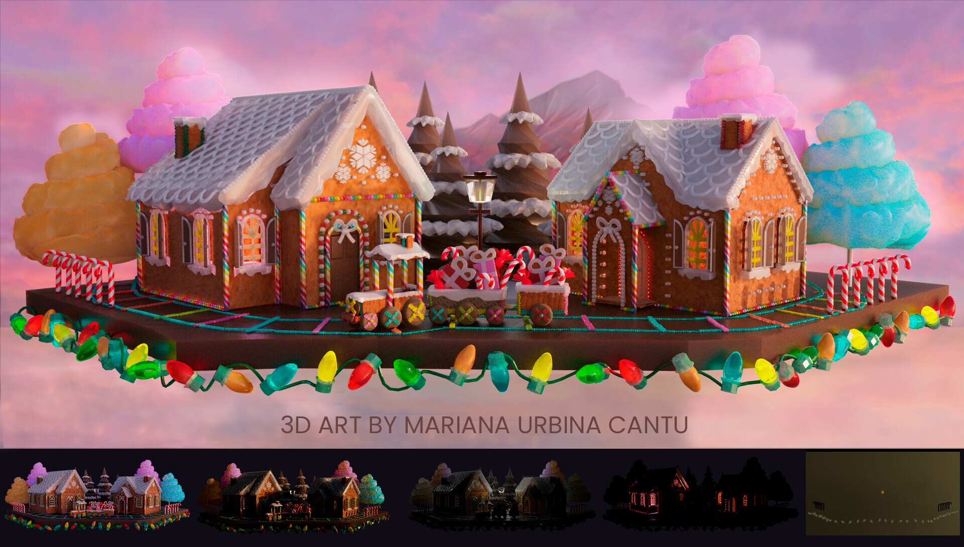 ArtStation - Candy Village