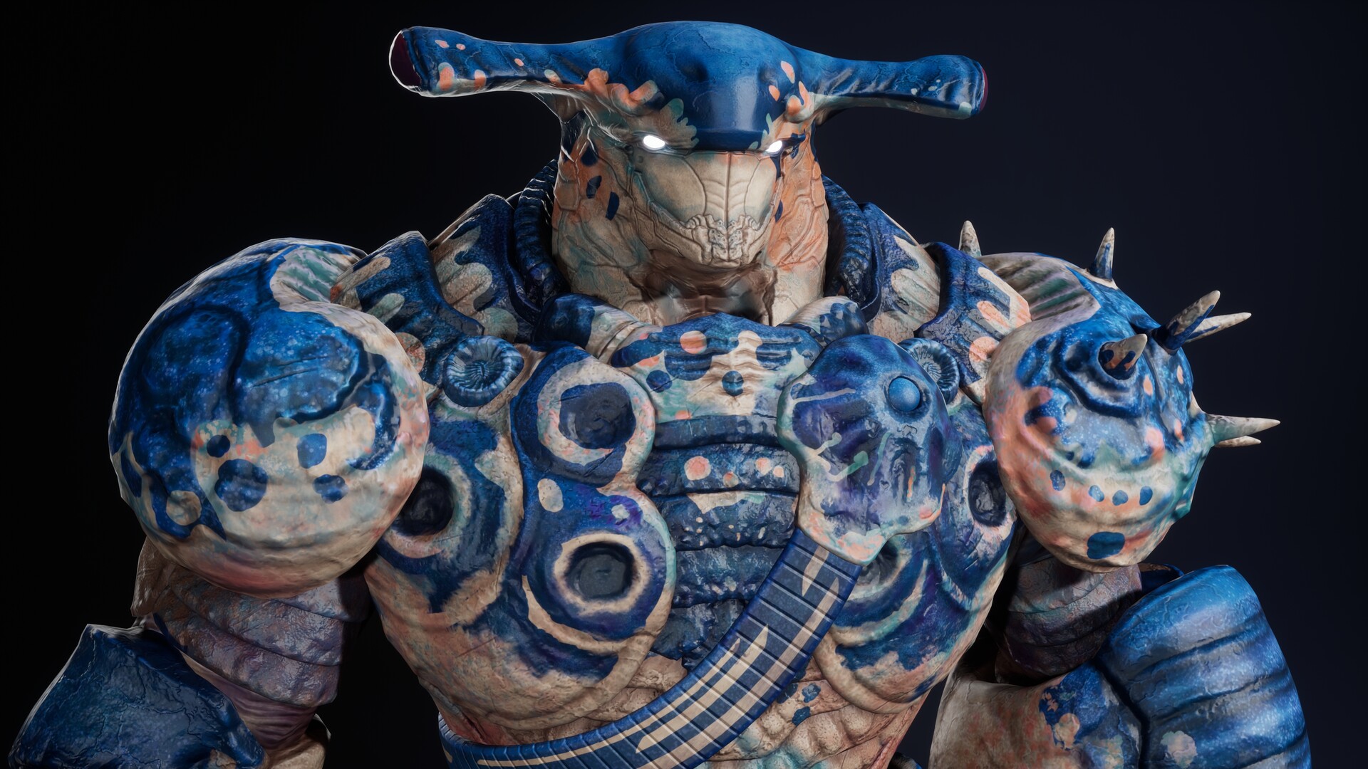 ArtStation - Crustacean Bio-Armor (Unreal Engine 5 Character Render)