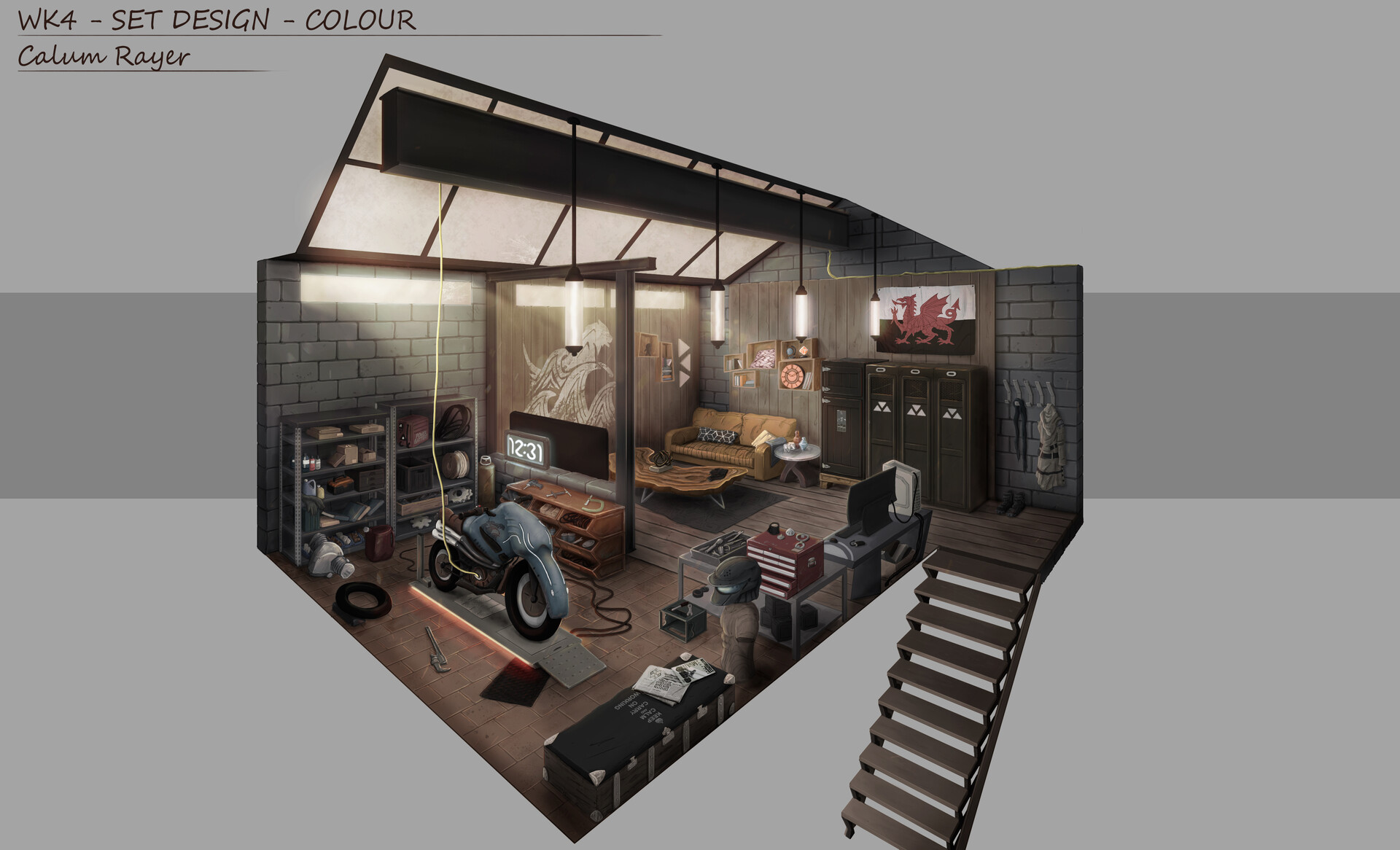 ArtStation - Set Design Project