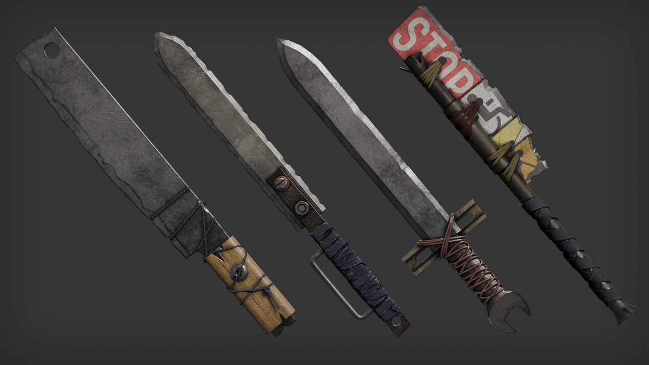 ArtStation - Melee Weapons Pack