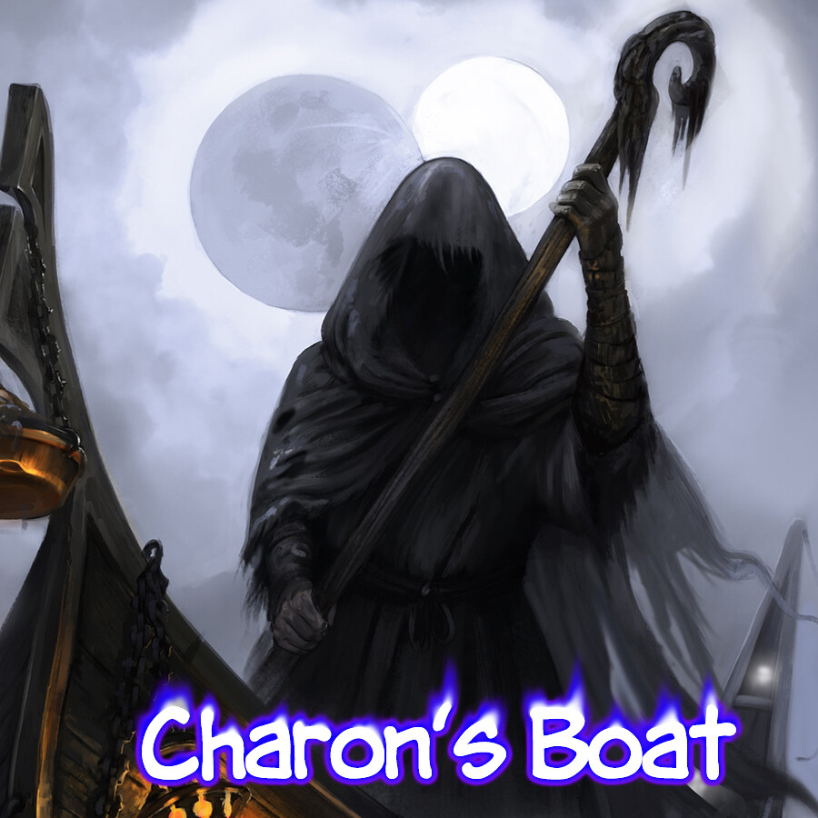 ArtStation - Charon’s Boat