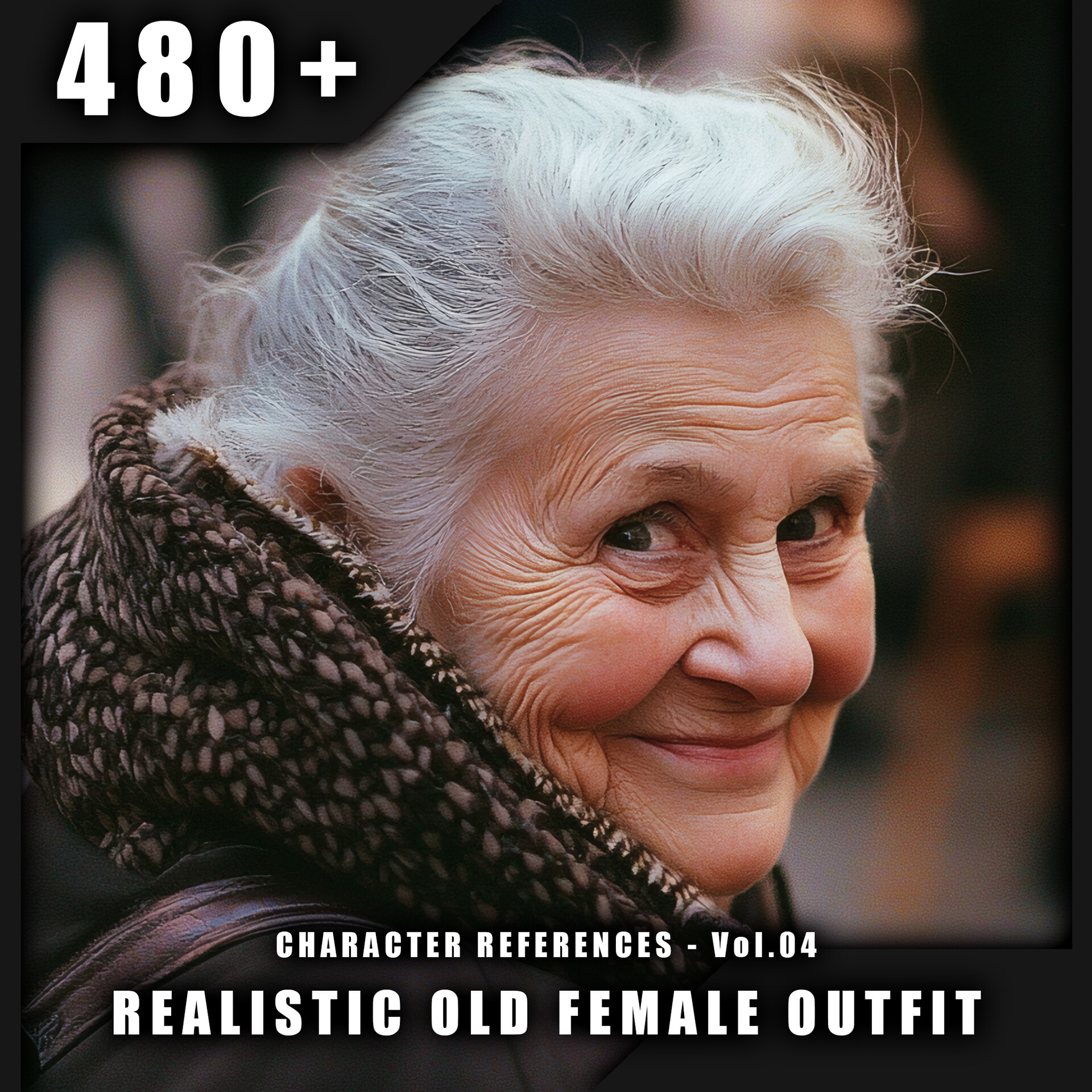 ArtStation - 480+ Realistic Old Female Outfit - Character References Vol.04
