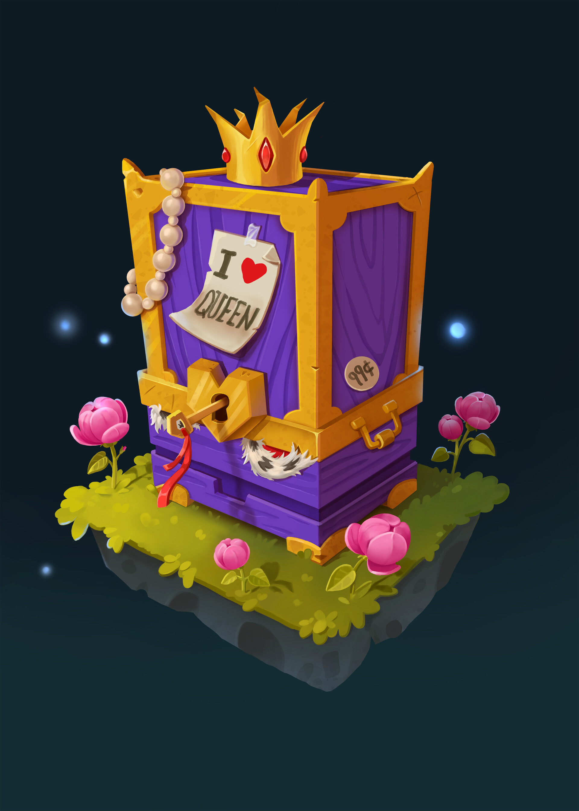 ArtStation - Queen Chest