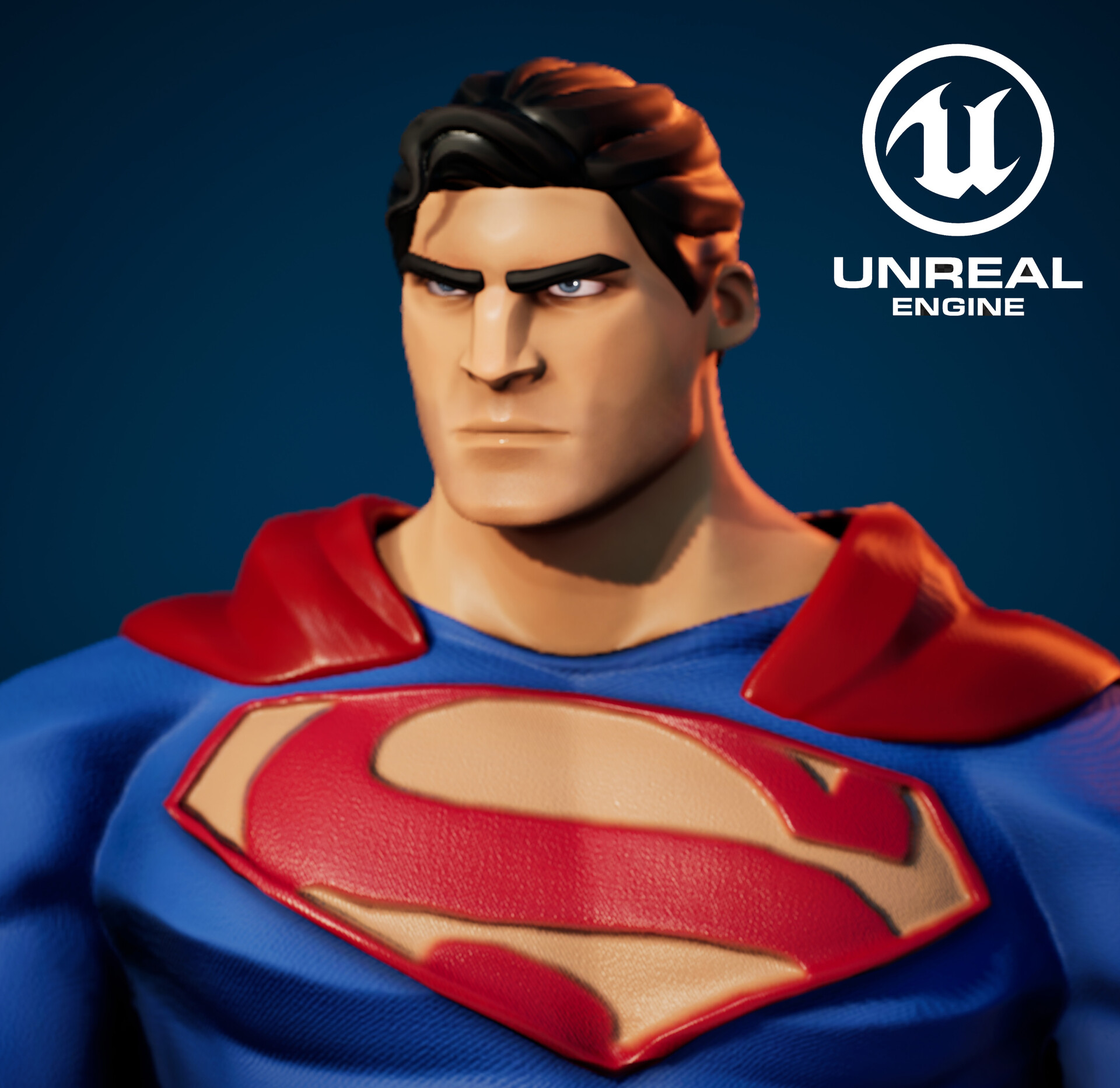 ArtStation - Superman Stylezed FanArt Game Character