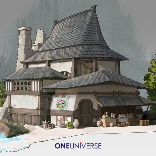 ArtStation - 2D Buildings