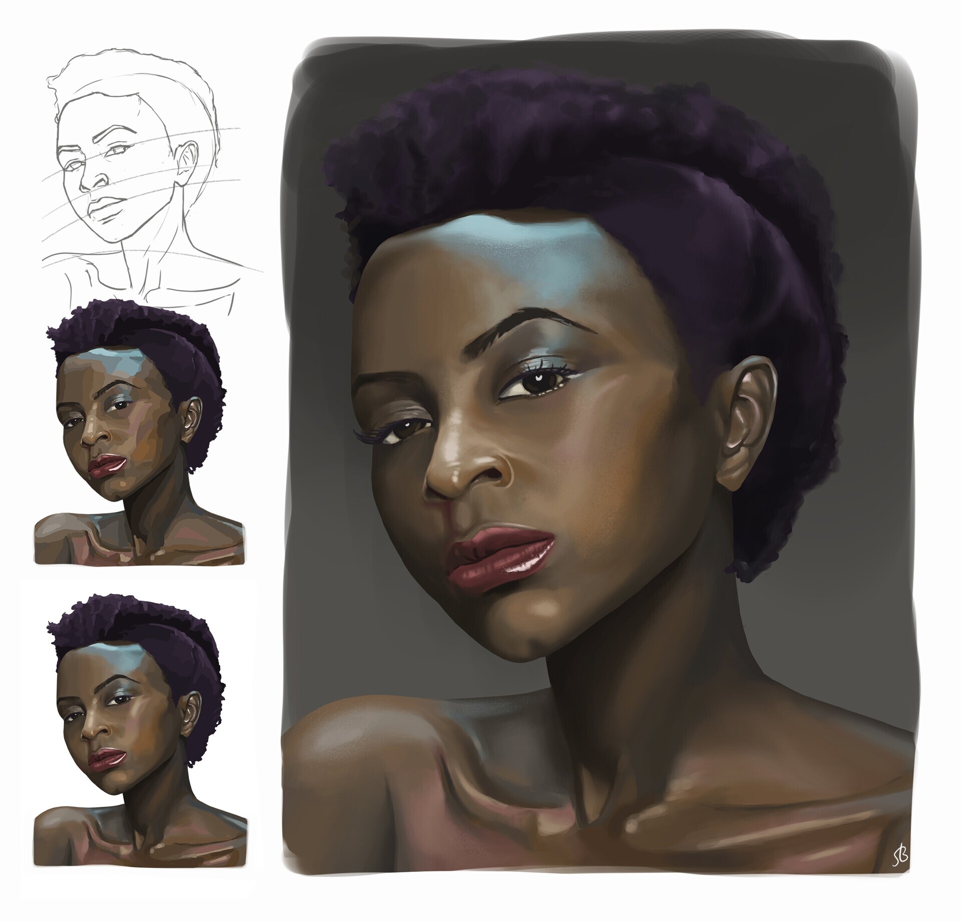 ArtStation - Portrait Study