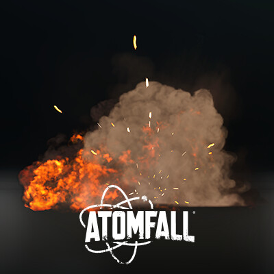 ArtStation - Atomfall Grenade VFX