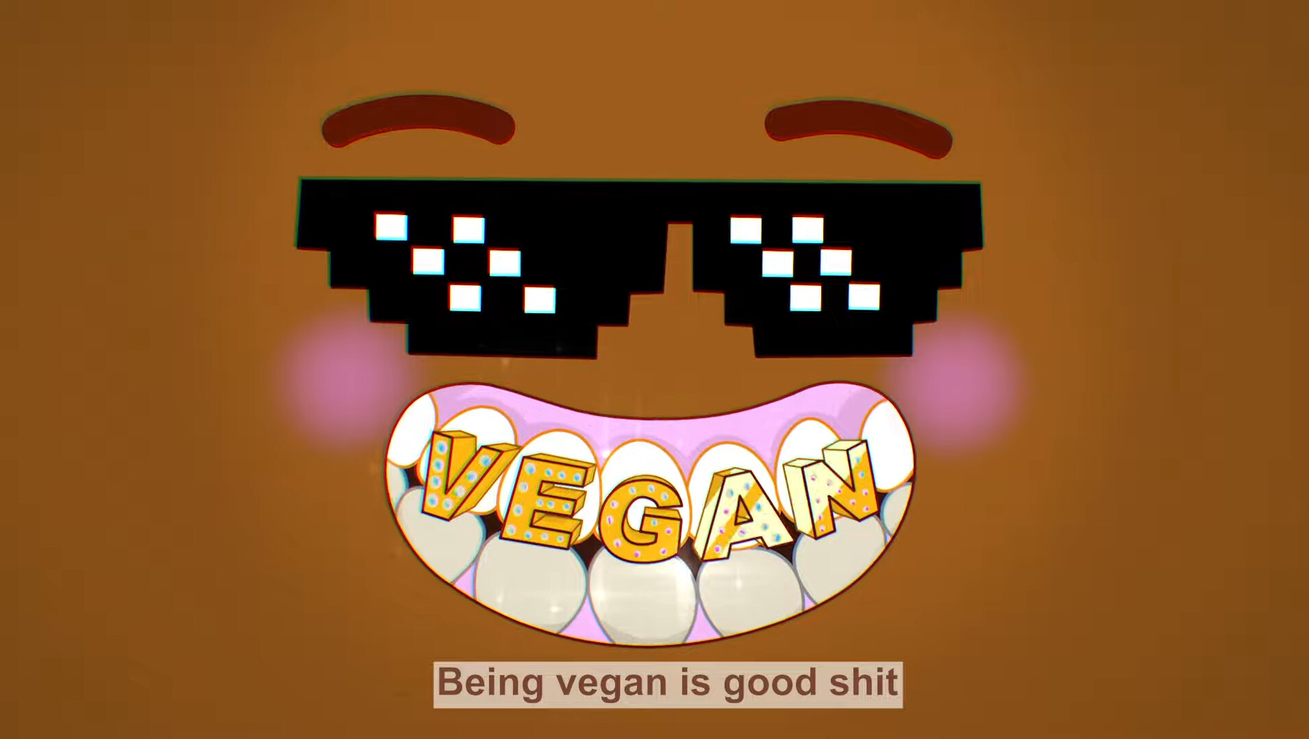 ArtStation - Clean up and Color for "Being Vegan Is Good Sh*t" Peta UK